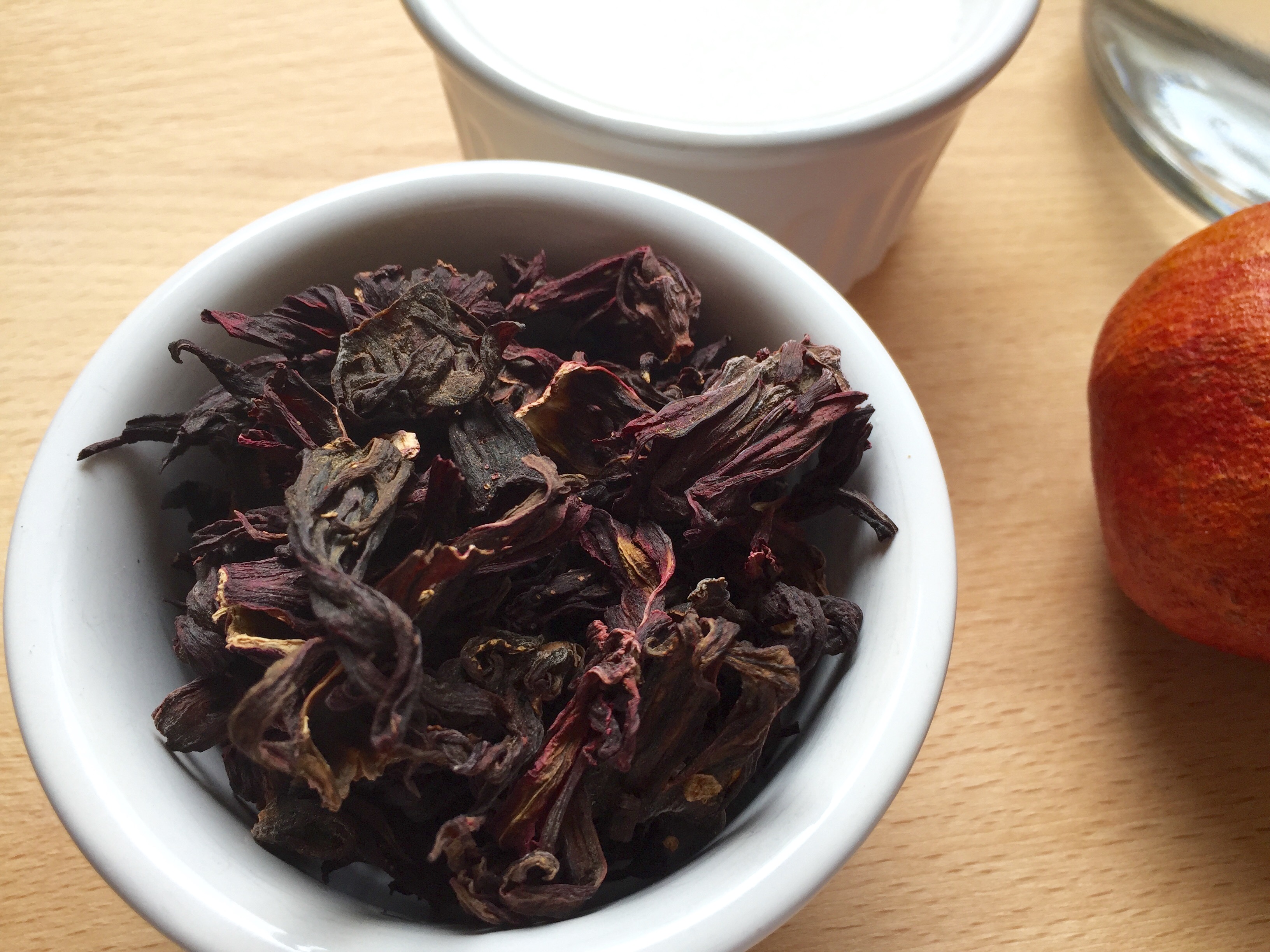 Jus de Bissap or Hibiscus juice with pomegranate – Rita's Notebook